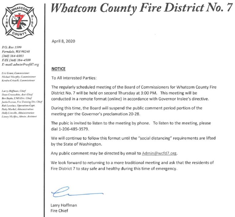 Whatcom County Fire District 7