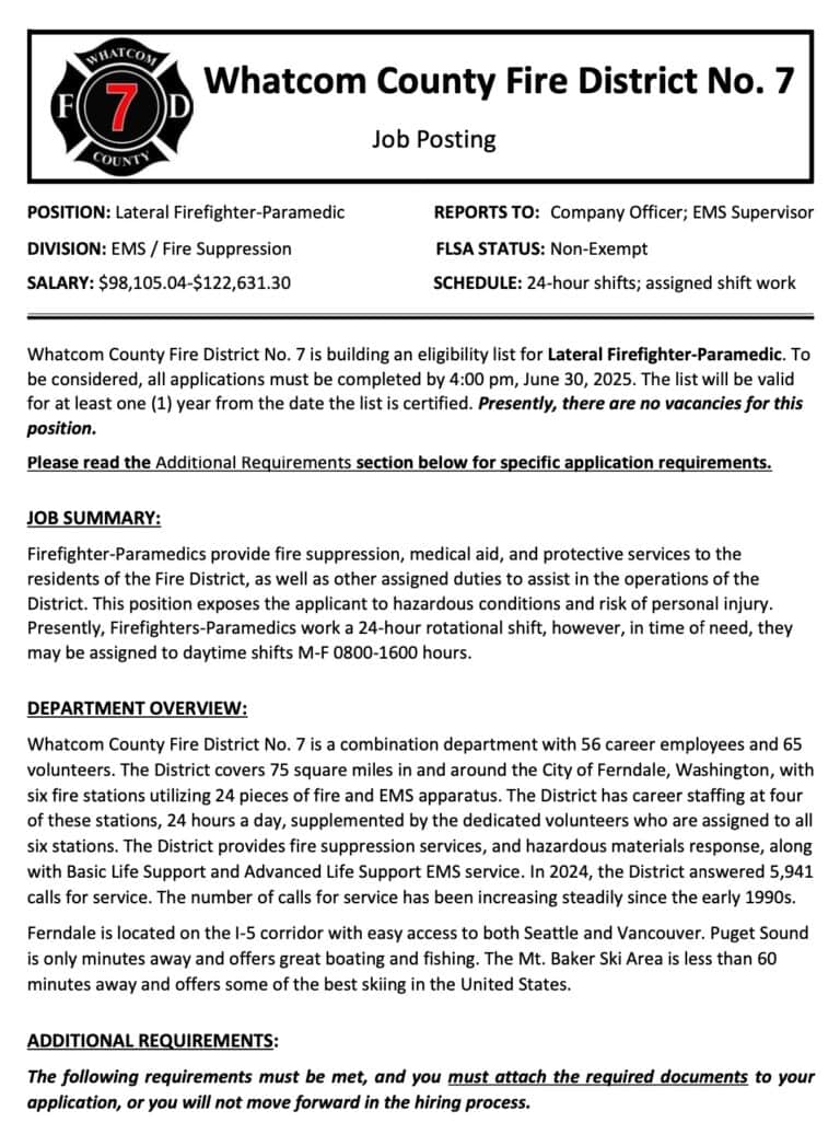 Whatcom County Fire District 7